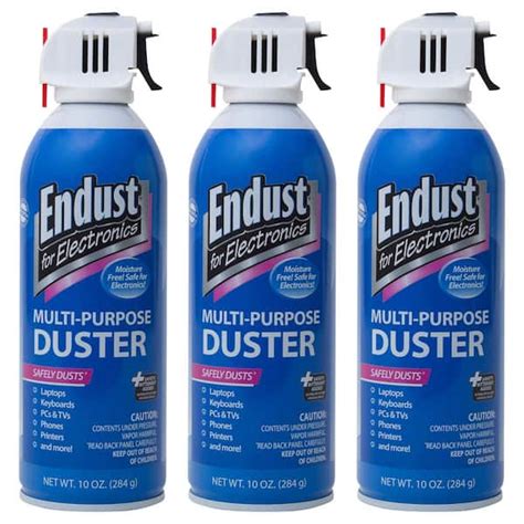 Endust 10 Oz Aerosol Multi Purpose Duster 3 Pack Noz11384kit The