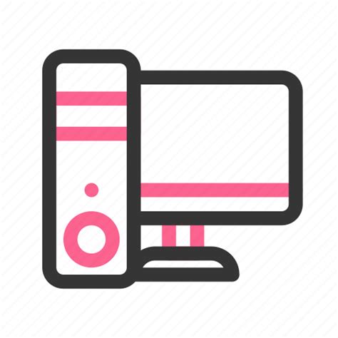 Computer Desktop Device Hardware Pc Technology Icon