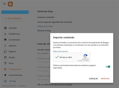 Cómo migrar de WordPress a Blogger Tecnología 21
