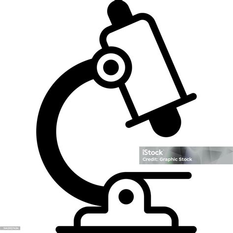 Microscope Healthcare Medical Vector Graphic Illustration Icon Stock Illustration Download