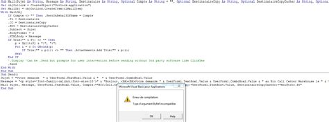 Xl 2010 Envoi Email Vers Adresse Email Dans Textbox Macros Et Vba Excel