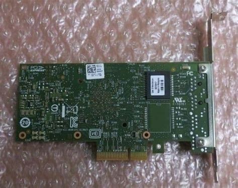 Dell Intel I350 T2 Dual Port Gigabit Ethernet Rj 45 Server Network Adapter V5xvt