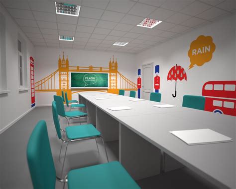Дизайн учебных помещений в студии