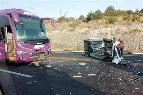 Mueren Dos Personas Tras Colisión En La Autopista Amozoc Perote