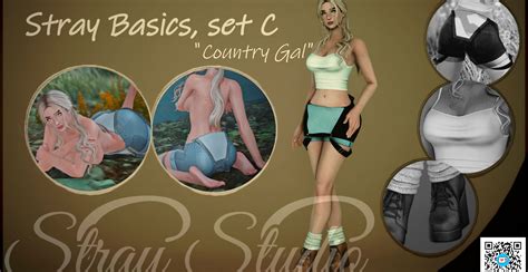 Stray Basics Casuals Set C Country Gal The Glamour Dresser Final Fantasy Xiv Mods And More