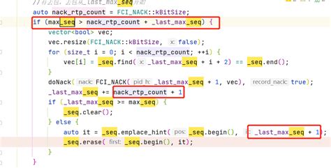Bug Bug 在webrtc推流时出现rtp时间戳回环之后导致后续的nack逻辑全部失效 · Issue 2249