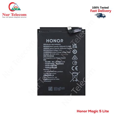Honor Magic Lite Battery Price In Bd Nur Telecom