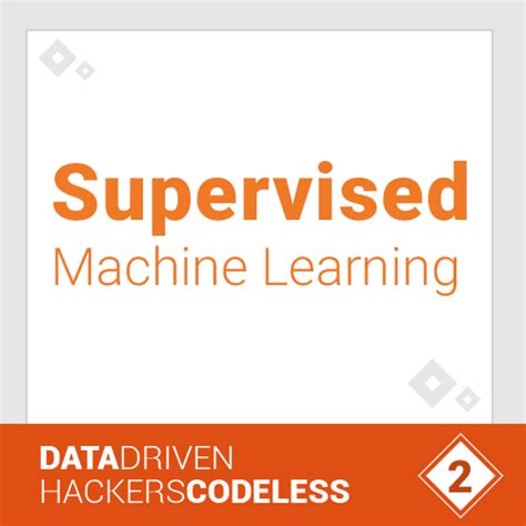 Curso Supervised Machine Learning Codeless I2ds