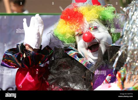 Carnival Participant Performing During Santo Domingo Carnival