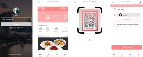 Contactless Payment App WIP Figma