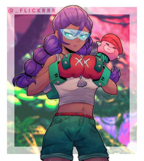 Rosa Comandante Fanart Brawl Stars Amino