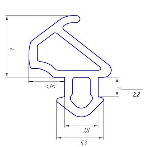 Уплотнитель Kbe 228 Epdm Semperit купить по выгодной цене Masterhelps