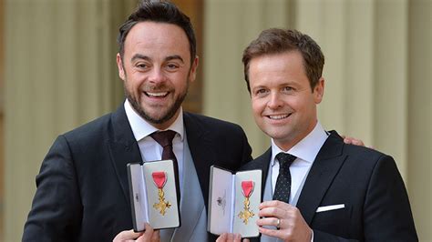 Ant And Dec Celebrate Obe With Sweet Pictures Hello