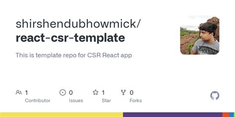 GitHub Shirshendubhowmick React Csr Template This Is Template Repo For CSR React App