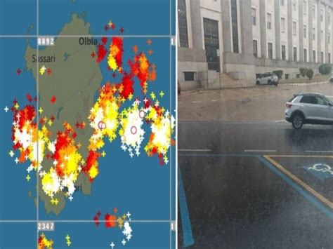 Nuovo temporale e tempesta di fulmini su Cagliari e metà Sardegna