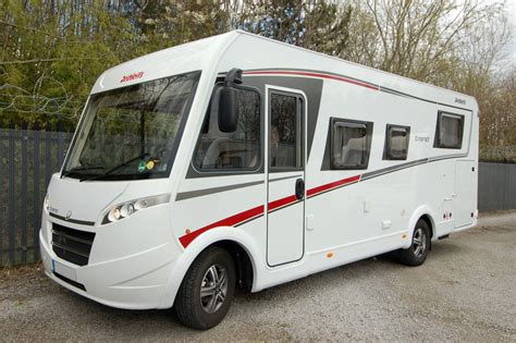 2017 Dethleffs Trend I 7057 Dbm A Class Motorhome Island Bed Over Garage