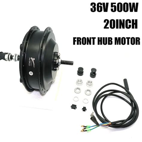 36v 500w Wheel Hub Motor E Bike Conversion Kit Electric Bike Motor