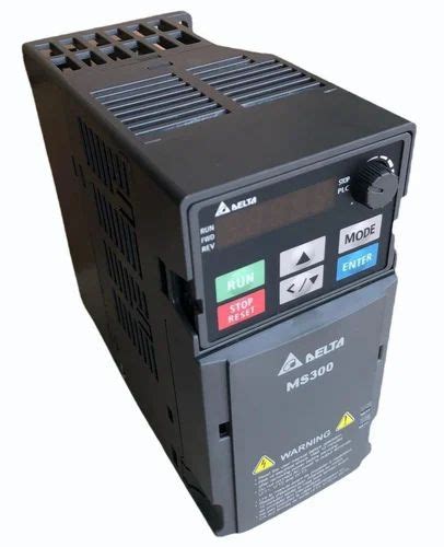 HP Delta VFD A MS ANSAA VFD MS Series Drive For Industrial Machinery KW HP At