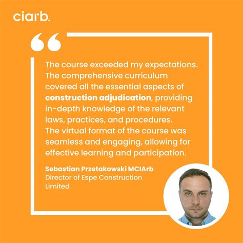 Chartered Institute Of Arbitrators Ciarb On Linkedin Ciarb Construction Adjudication Dispute
