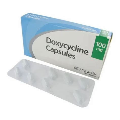Doxycycline 100mg Capsules At ₹ 104 Stripe In Nagpur Id 20980651388