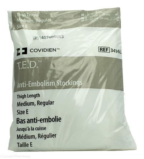 Ted® Anti Embolism Stockings Ted Knee Length Medium Regular Size