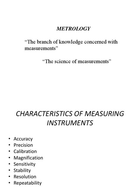 metrology pdf observational error engineering tolerance