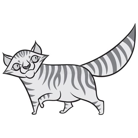 Cartoon Tabby Cat Stock Vector Illustration Of Short 96477282