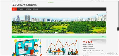 计算机毕业设计springboot基于vue的手机商城系统 基于spring Boot与vue的移动电商平台开发 Spring Boot结合