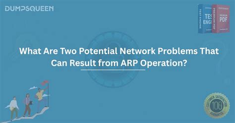what are two potential network problems that can result from arp operation