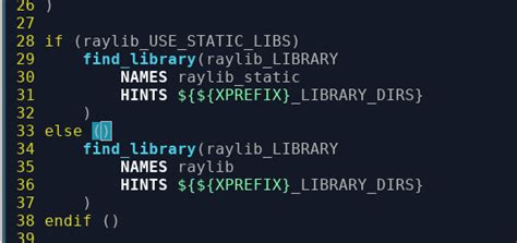 Build Cmake With Draylib Use Static Libs On Is Looking For The Wrong Static File Issue