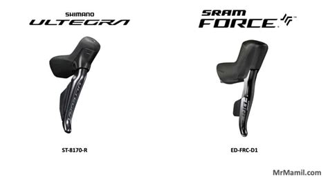 SRAM Force ETap AXS Vs Shimano Ultegra Di2 Comparison Mr MAMIL