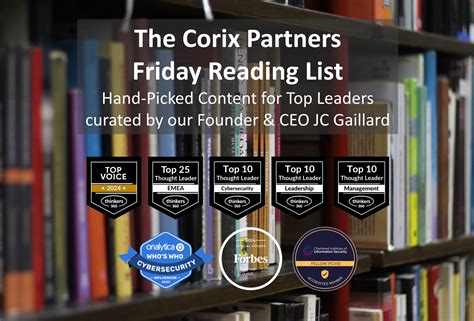 The Corix Partners Friday Reading List February 14 2025