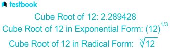 Cube Root Of 12 How To Calculate Cube Root Of 12 With Examples