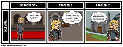 Dilemma Hamlet Storyboard By Sk Examples