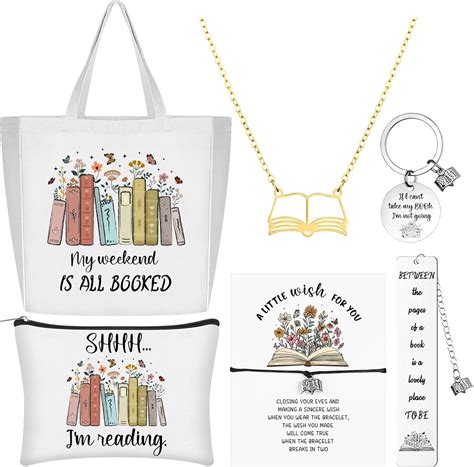 Haowanww 7 Pcs Book Lover Ts Set For Women Ts For Book Lovers
