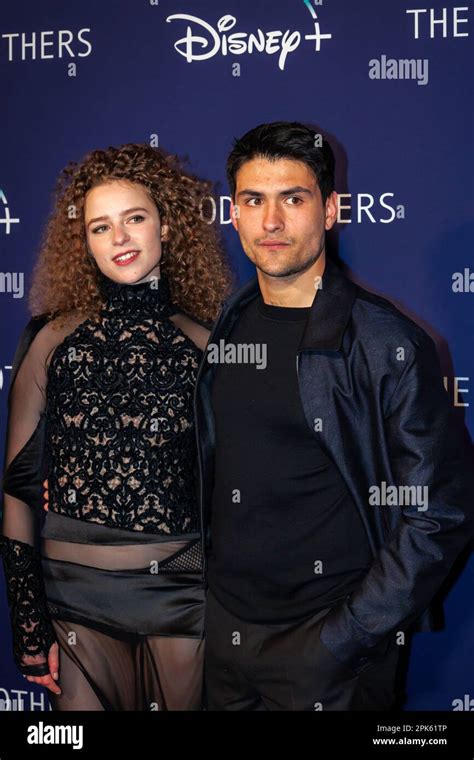 Rome Italy April 4 Elisa Nardini And Andrea Dodero Attends The