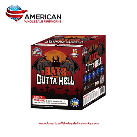 Bats Outta Hell 16s 200 Gram Cake