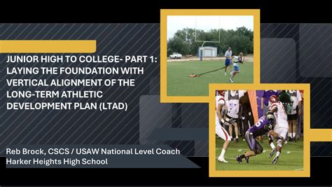 Glazier Clinic Vertical Alignment Builds Champions