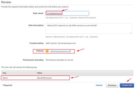 how to set up ec2 with iam roles step by step guide geekylane