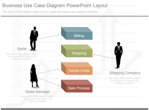 Business Use Case Diagram Powerpoint Layout Graphics Presentation