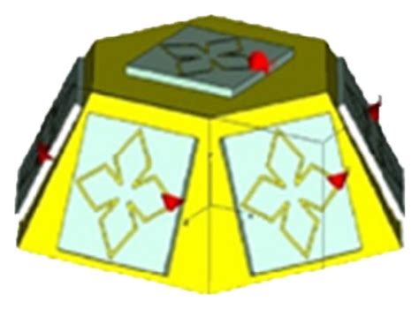 A Hexagonal Pyramid Conformal Array And B Its S Parameters Download Scientific Diagram