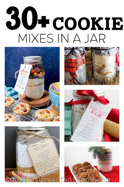 Mason Jar Cookies 30 Cookie Mix Recipes Adventures Of A Diy Mom