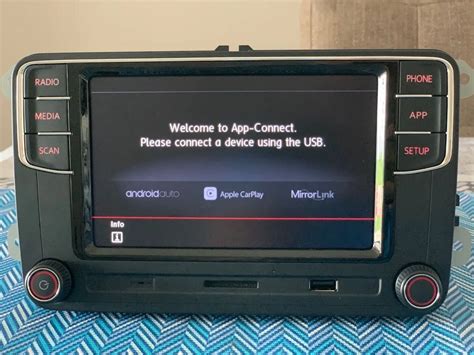 Carplay Rcd360 Rcd 360 Mib Auto Radio Mirrorlink 6rd 035 187b Met ...