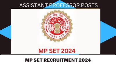 MP SET Notification Eligibility Exam Date Application Form Sarkariwallahjob Com