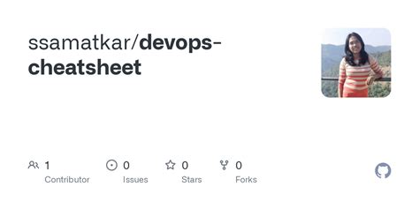Github Ssamatkardevops Cheatsheet