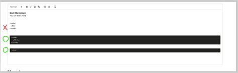 disable markup inside certain tags · issue 43 · cloverhearts quilljs