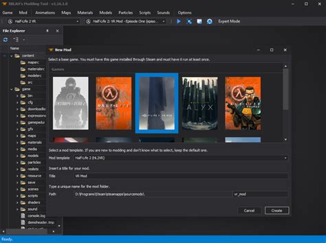 Xblahs Modding Tool Now Supports For Half Life 2 Vr Mod