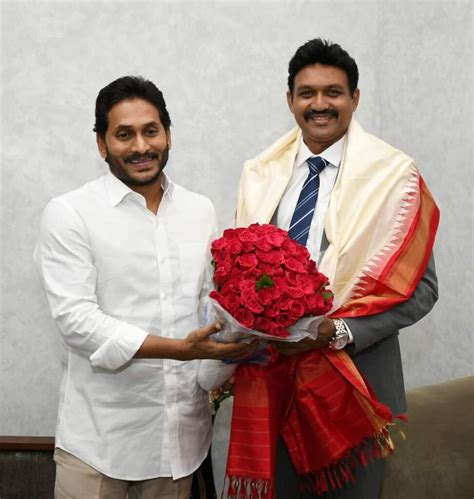 Governor Of Eastern Province Senthil Thondaman Meets With Andhra Chief Minister Lnw Lanka