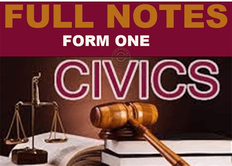 Full Notes Civics Form I O Level Tanzania Full Notes Civics Form I O Level Tanzania