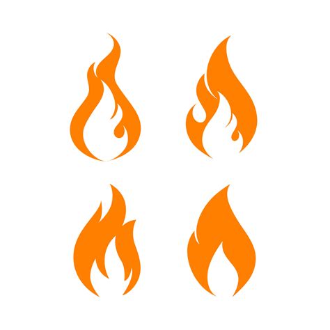 Fire Icon Vector Design 15938185 Vector Art At Vecteezy
